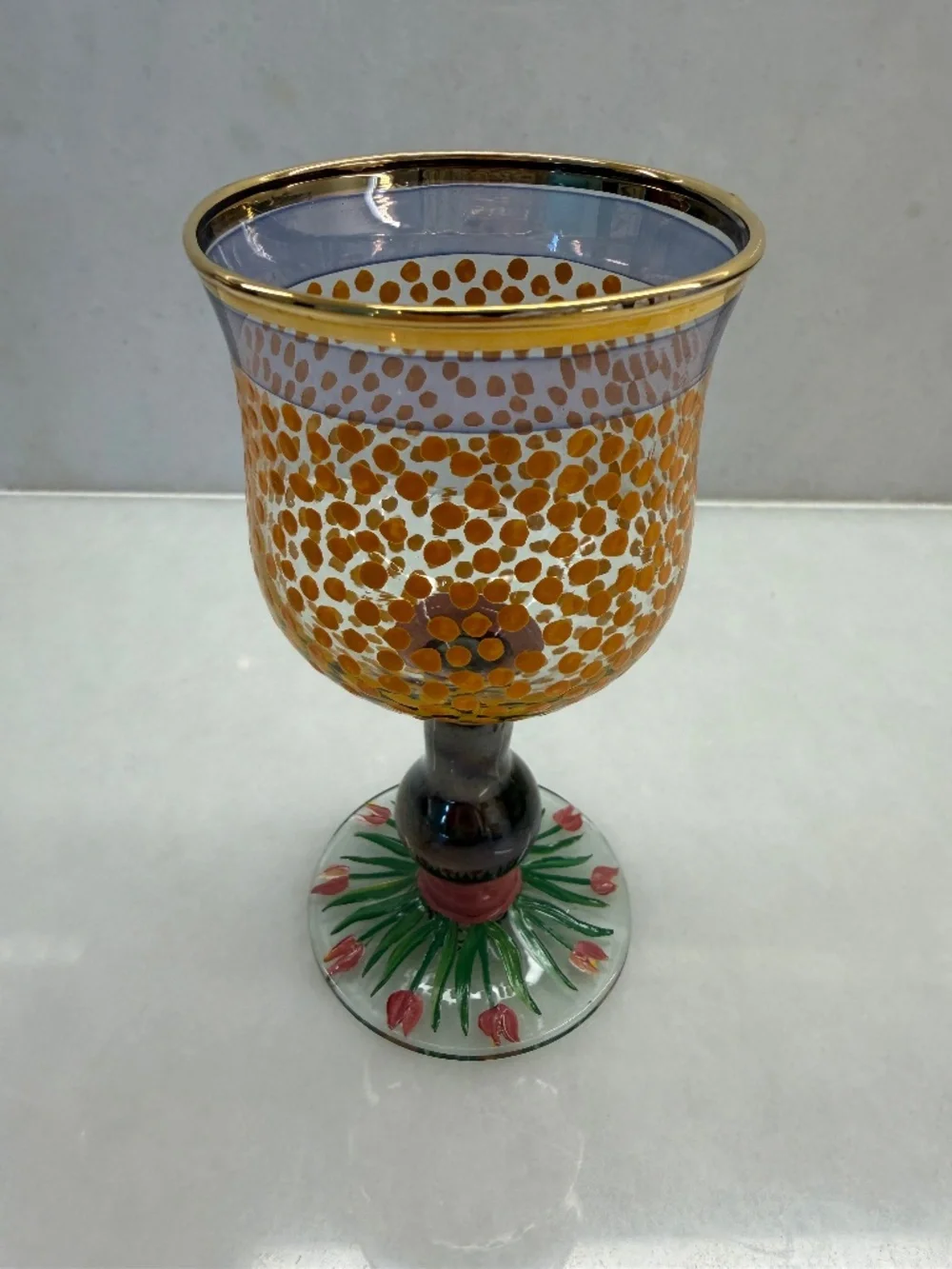MacKenzie-Childs | Kitchen | Mackenziechilds Piccadilly Water Goblet ...